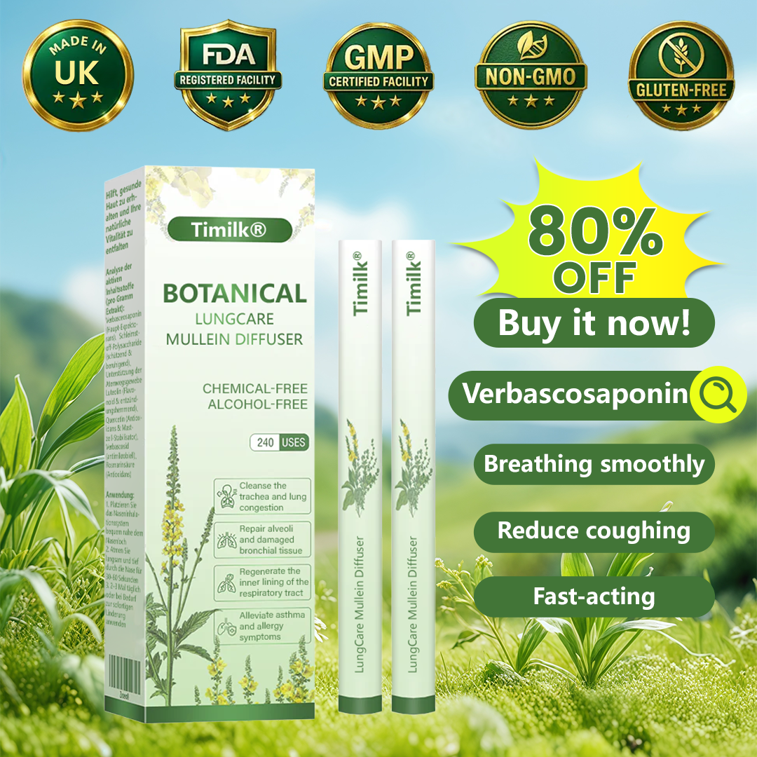 Timilk® Botanical LungCare Mullein Diffuser – Brightlifelab